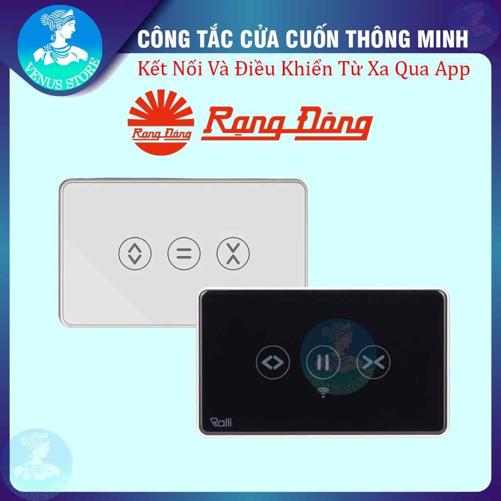 Công Tắc Cửa Cuốn Thông Minh Rạng Đông, Điều Khiển Cửa Cuốn Wifi Hẹn Giờ Từ Xa CTCU.WF CN.DOT ...