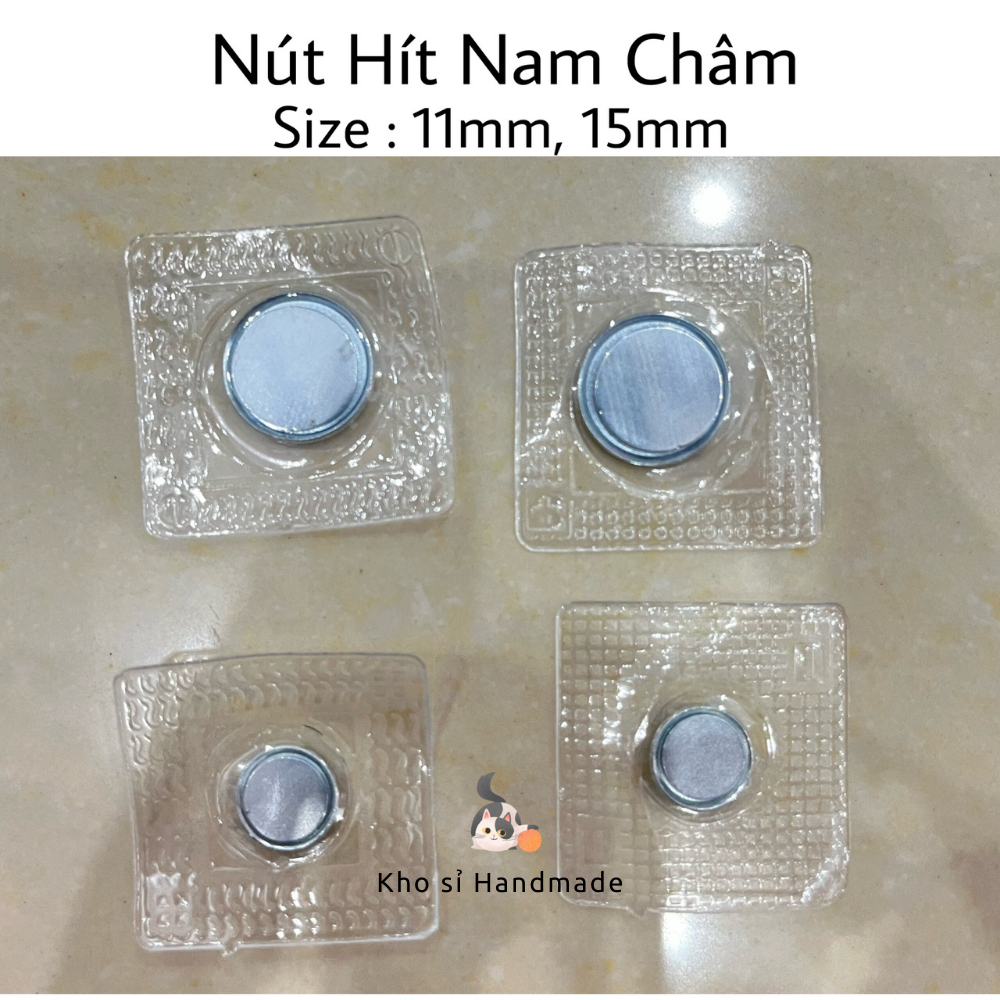 Nam châm gắn túi xách size 11mm, 15mm | Shopee Việt Nam