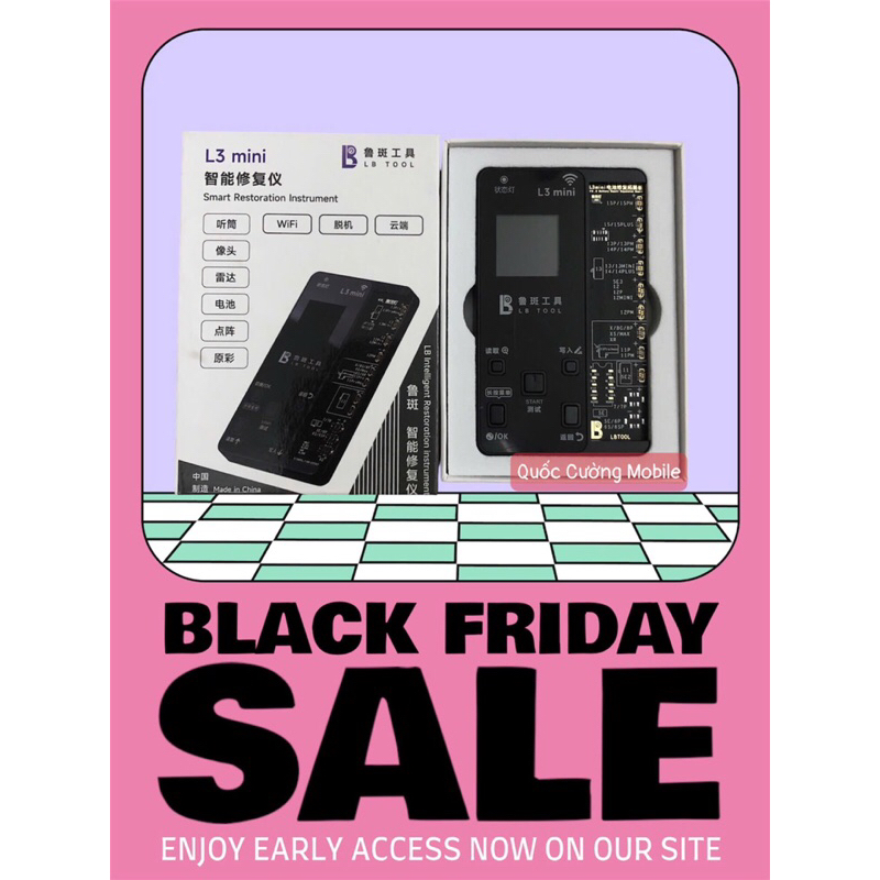 Box Luban L3 Mini Fix Pin/ Face/ Truetone/ Cảm Biến/Camera | Shopee ...