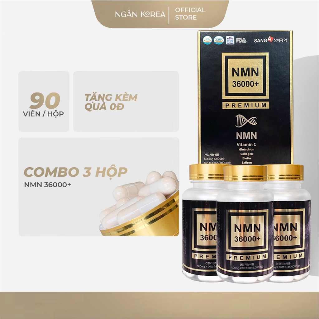 [COMBO 3 HỘP] NMN 36000 Sang A | Shopee Việt Nam