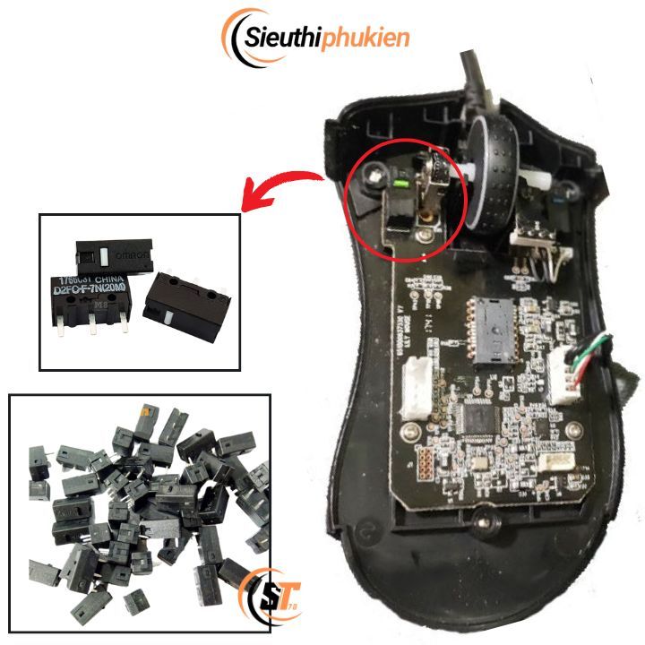 NÚt bấm trái phải chuột gaming Razer , thay nút click chuột Razer ...