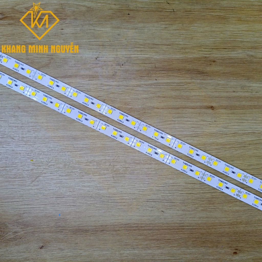 (Combo 10 thanh) Đèn LED thanh 12v chip 5054 - 72 LED sáng trắng 10000K ...