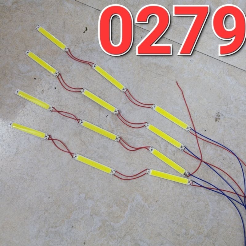 đèn dây led cob gồm 3 thanh led 30 chip led nhỏ 3v-3.7v | Shopee Việt Nam