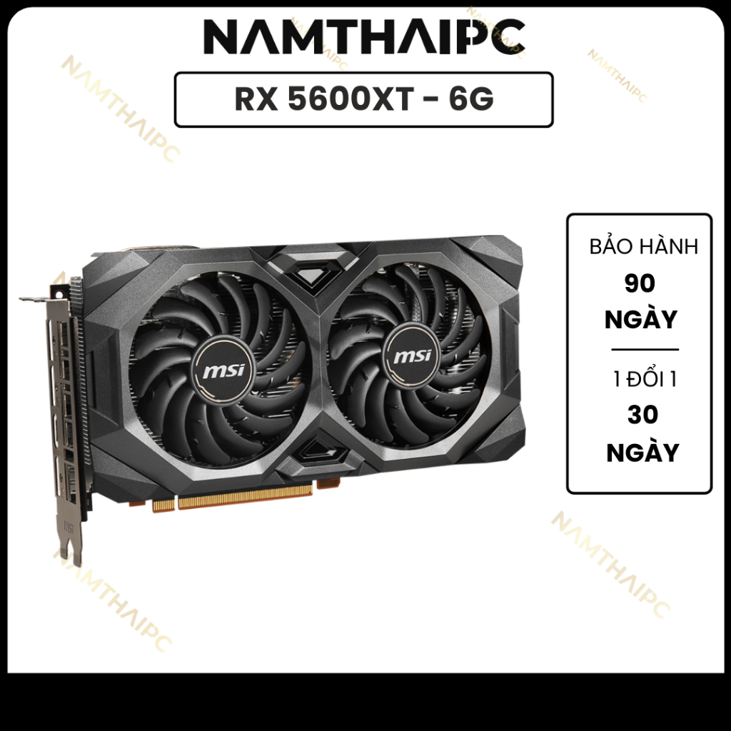 Card màn hình MSI Radeon RX 5600XT MECH OC, HÀNG TRÂU | Shopee Việt Nam