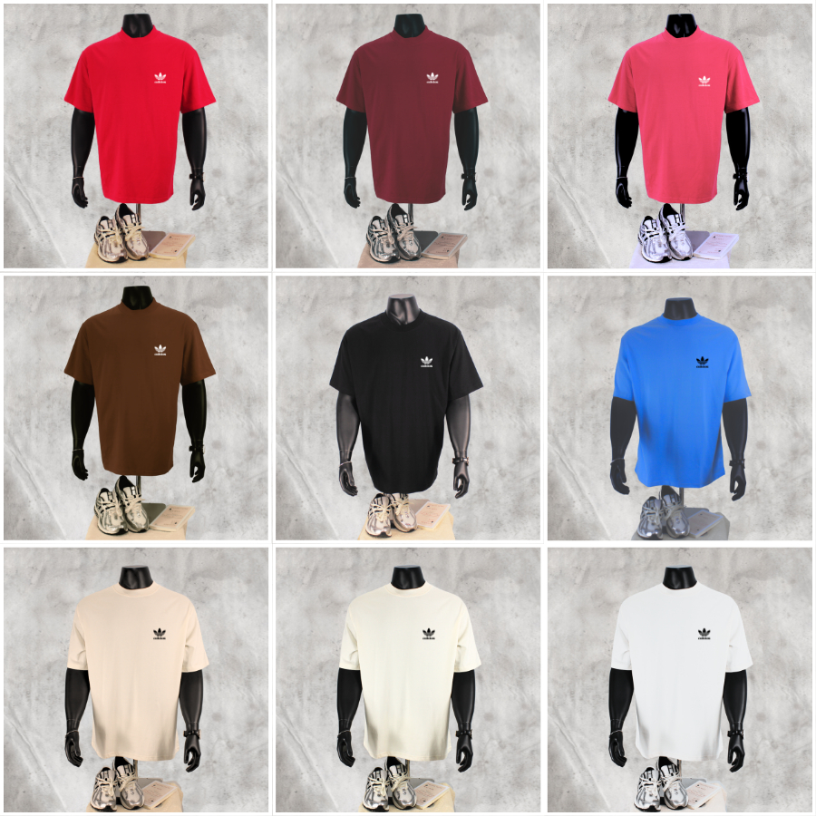 Áo Thun ADD Logo Nhỏ Full Màu, Tee ADI.DAS Basic Logo - Form Oversize ...