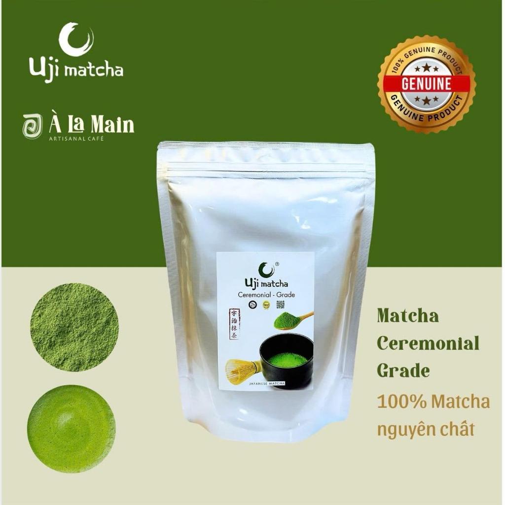 Bột Matcha UJI - CEREMONIAL GRADE Nguyên Chất 100G/500GR|NHẬT BẢN – Bột trà xanh matcha nguyên ...