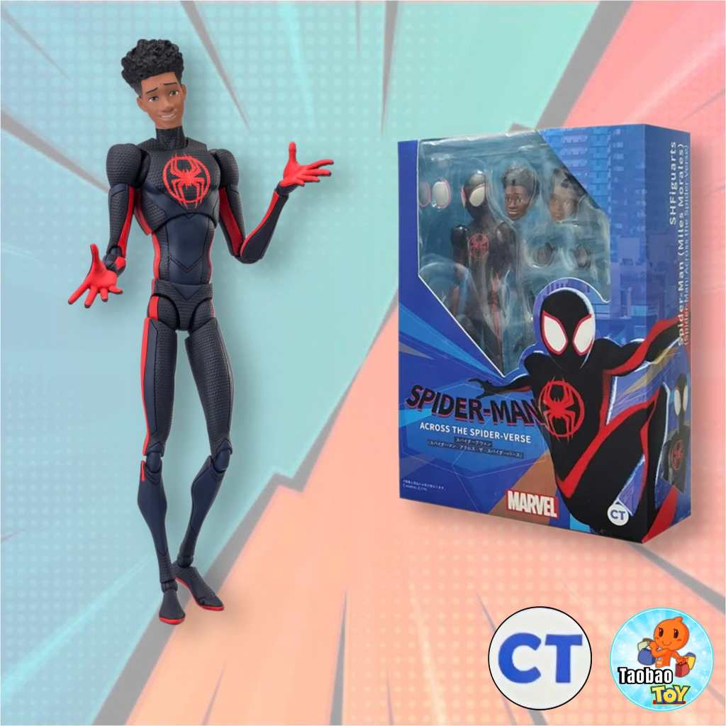 (Có Sẵn-Hỏa Tốc) Mô Hình CT SHF Miles Morales Spider-Man Across The ...