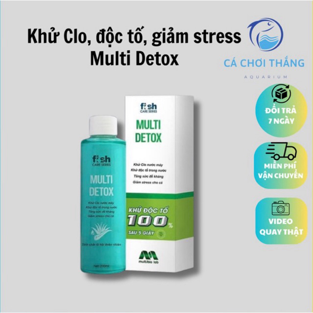 Multi Detox (Bản mới nhất) - Khử Clo, khử độc tố trong nước và kim loại ...