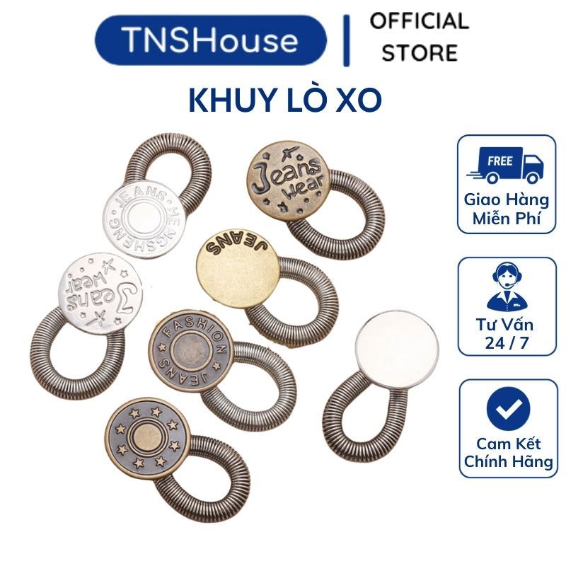 Khuy Lò Xo Co Giãn Mở Rộng Thắt Lưng Quần Jeans Chuyên Dụng Cho Nam Nữ Điểu Chỉnh Được | Shopee ...