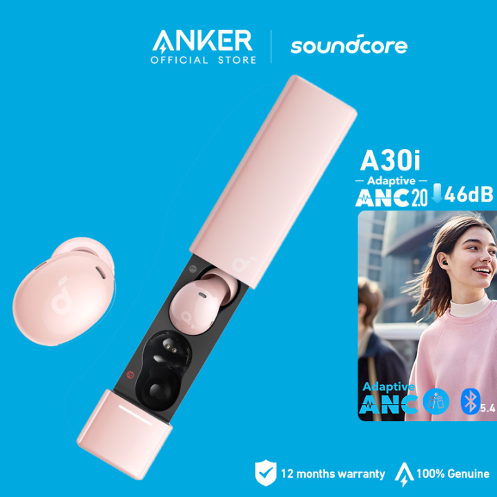 Tai nghe không dây soundcore A30i thiết kế thỏi son nhỏ gọn | Chống ồn ...