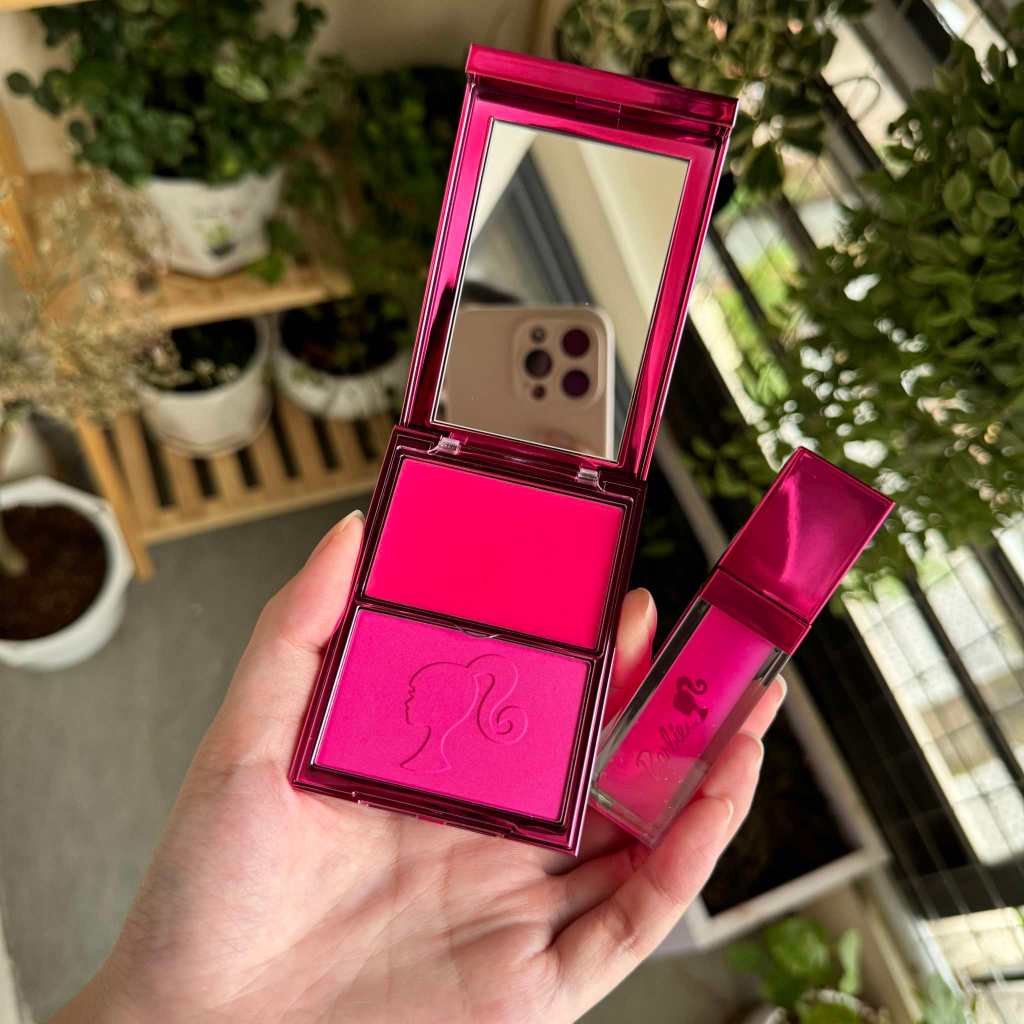 Set má hồng và son bóng Patrick Ta x Barbie™ Blush Duo and Lip Plumper ...