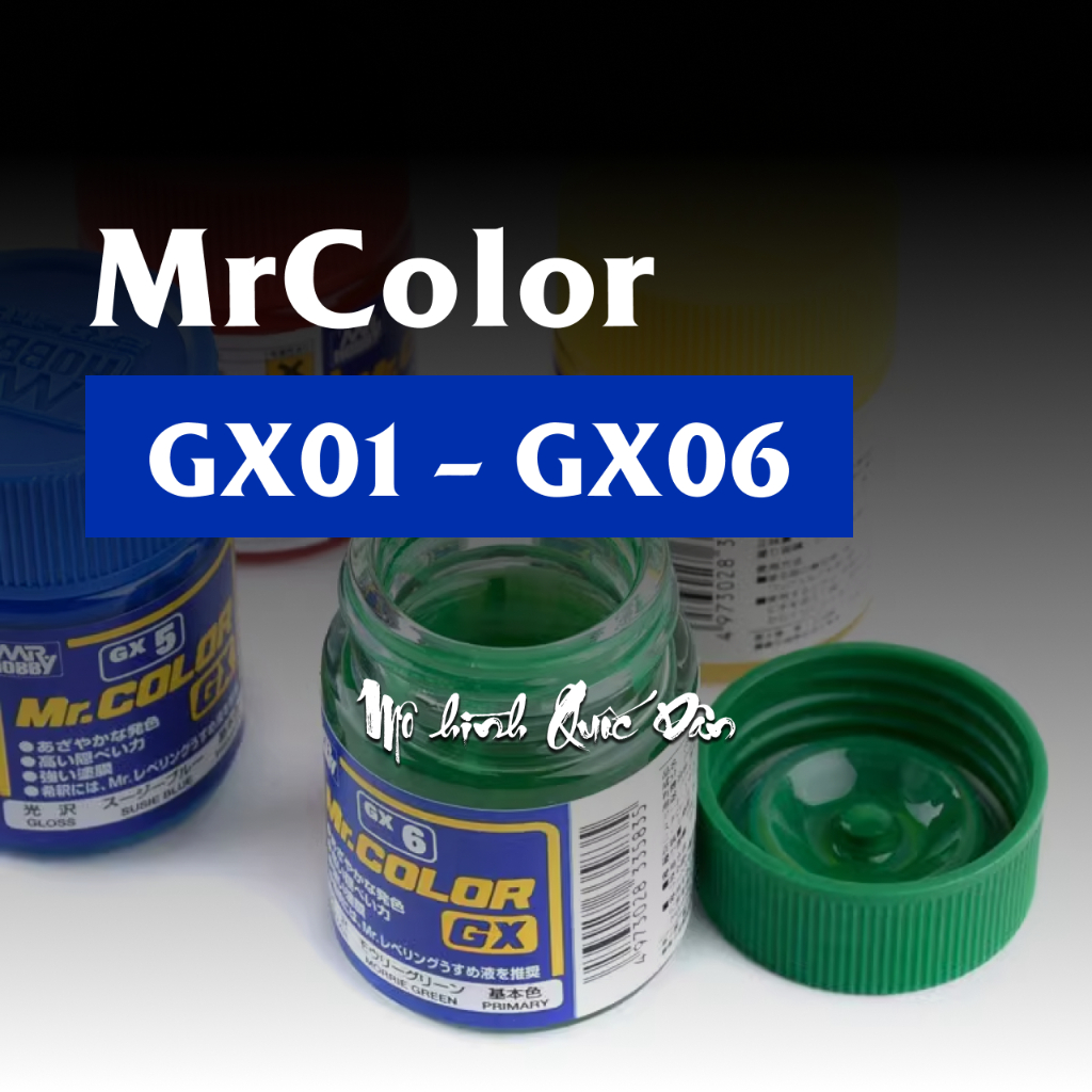 Sơn Mr.Color GX01 - GX06 | Sơn gốc dầu | Sơn Mô Hình Quân sự | Sơn mô hình Gundam | | Shopee ...