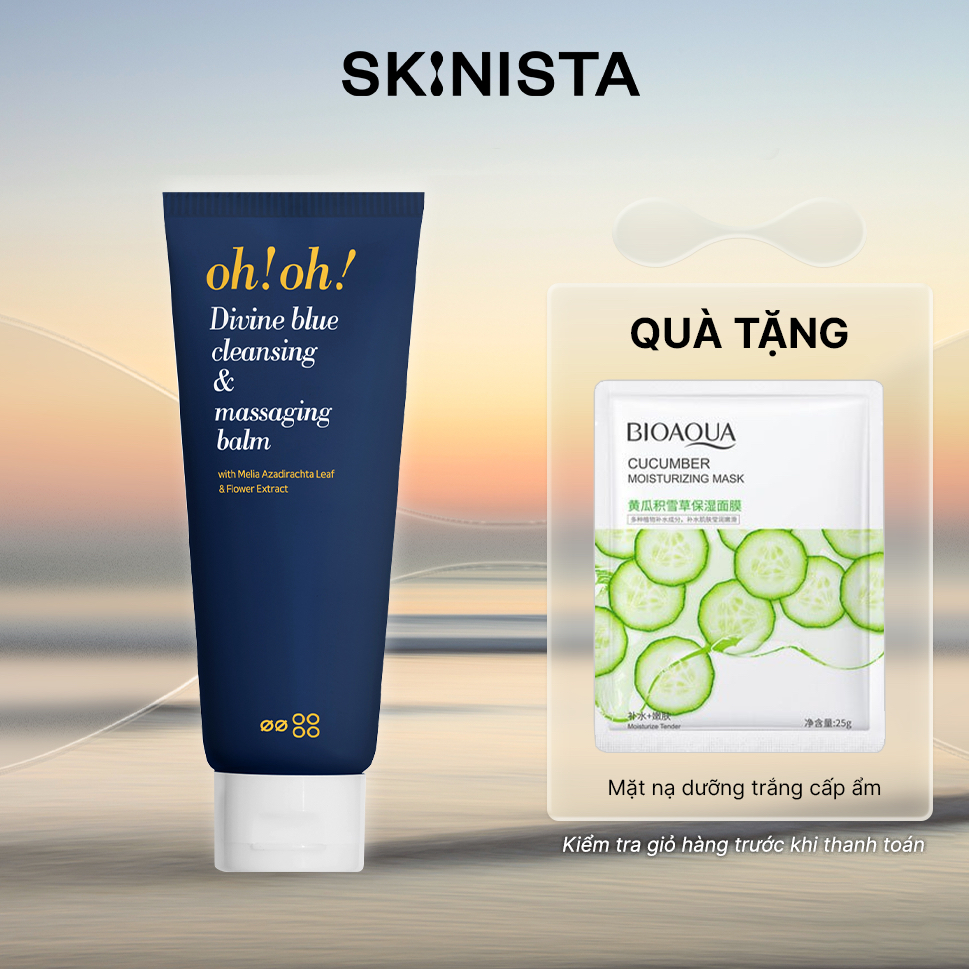 Sáp Tẩy Trang oh!oh! Divine Blue Cleansing & Massaging Balm Làm Sạch ...