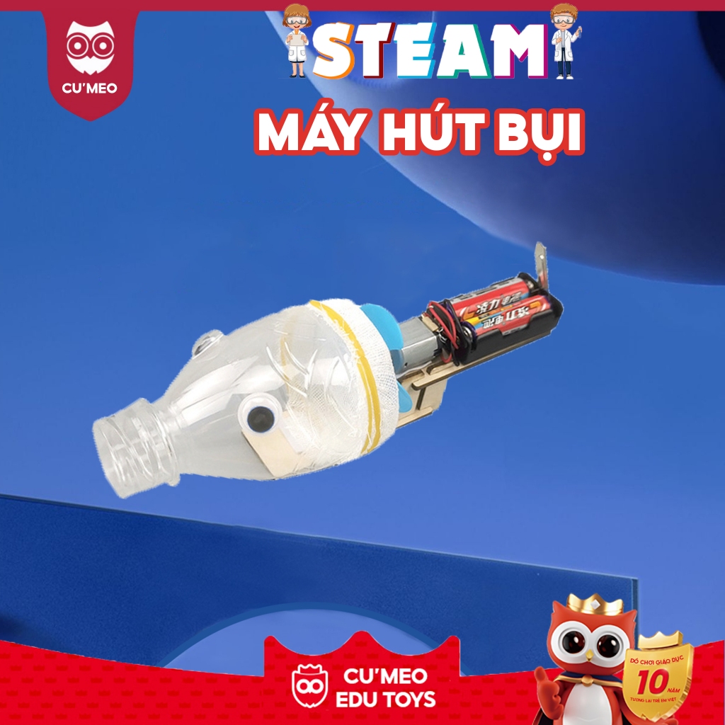 CU'MEO Mô Hình Lắp Ráp 3D Máy Hút Bụi - EDU TOYS ST24 | Shopee Việt Nam