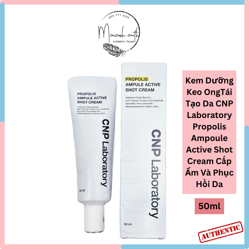 Kem Dưỡng CNP Keo Ong CNP Tái Tạo Da Laboratory Propolis Cấp Ẩm Và Phục Hồi Da 50ml | Shopee ...