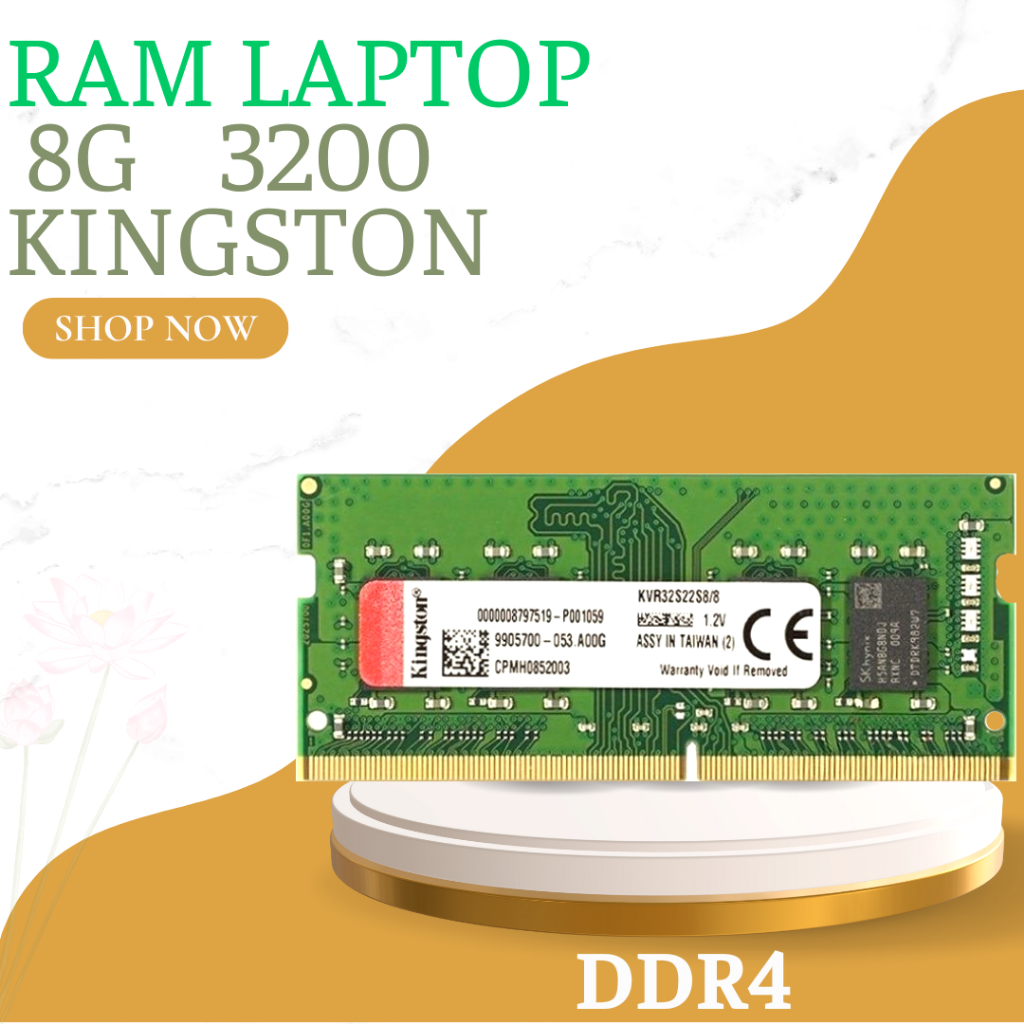 Ram Laptop DDR4 8G 3200Mhz Kingston | Shopee Việt Nam