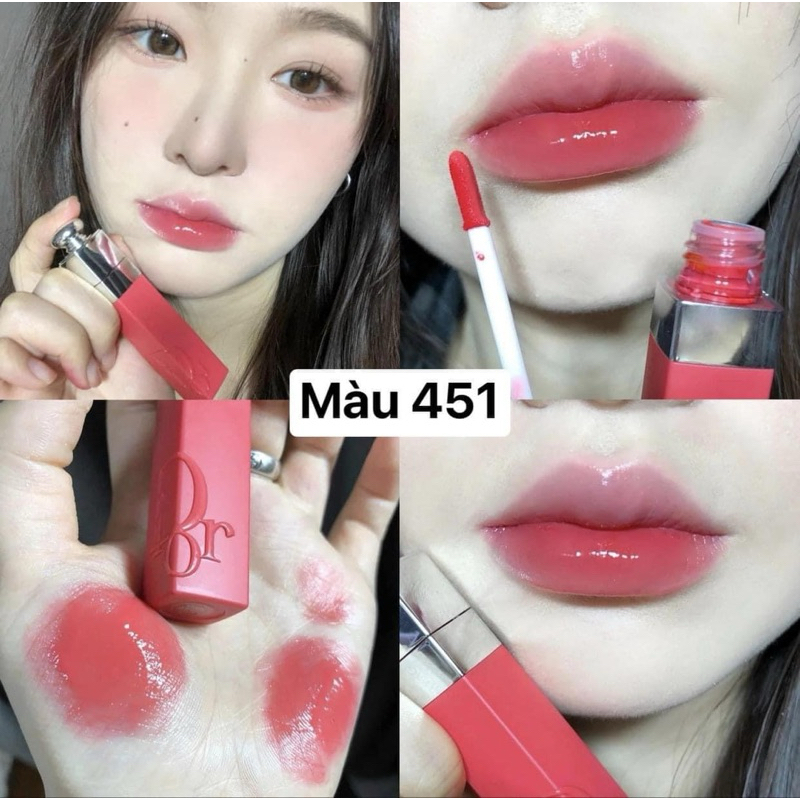 𝗦𝗼𝗻 𝗗𝗶𝗼𝗿 𝗔𝗱𝗱𝗶𝗰𝘁 𝗟𝗶𝗽 𝗧𝗮𝘁𝘁𝗼𝗼 𝟰𝟱𝟭 𝗡𝗔𝗧𝗨𝗥𝗔𝗟 𝗖𝗢𝗥𝗔𝗟 fullbox fullsize | Shopee ...