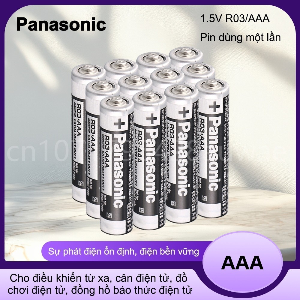 Pin Panasonic AAA 1.5V R03 Zinc-Carbon Hàng chính hãng Hàng Dùng cho ...