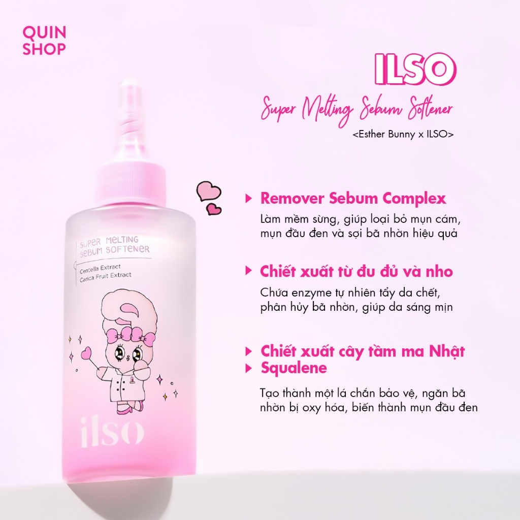 Tinh Chất Ủ Mụn Ilso Super Melting Sebum Softener | Shopee Việt Nam