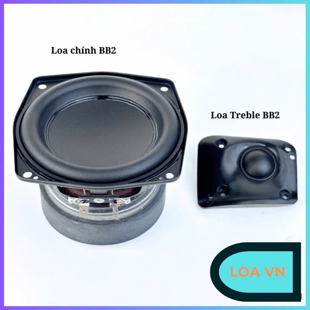 Củ loa mid bass 4inch Boombox 2, bb2 , Cộng hưởng boombox 2 hàng chuẩn đẹp thay thế loa, diy loa ...