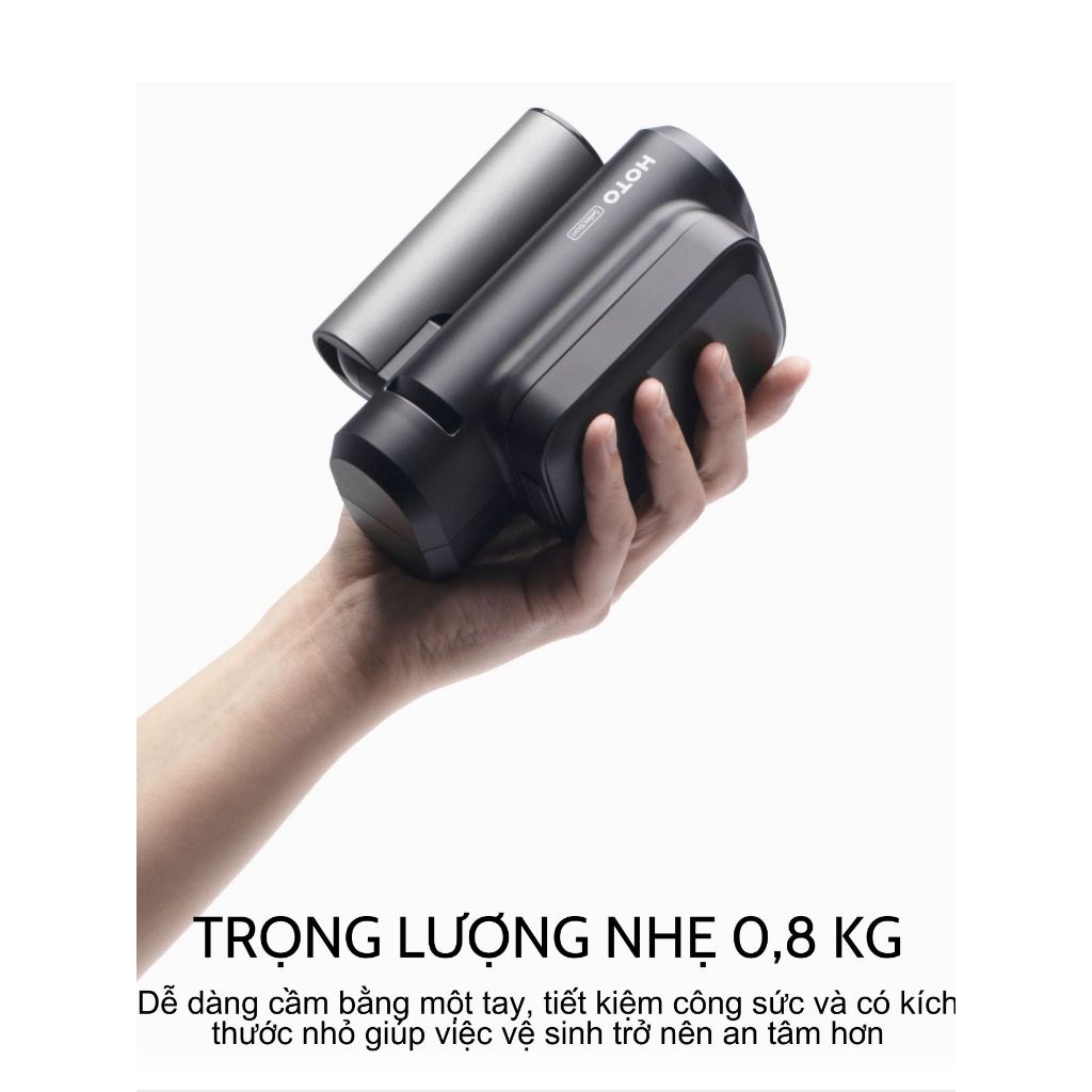 Máy rửa xe không dây gấp gọn Hoto. Áp lực 10 Bar, Pin 3000 mah | Shopee ...