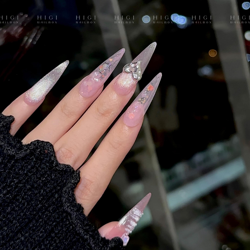 [ H317] Nailbox thiết kế thủ công Xinh Đẹp Bền Chống nước Sơn Gel Làm ...