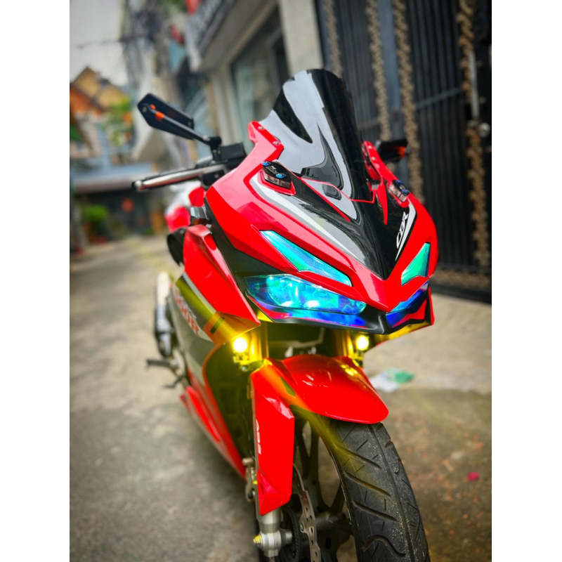 Pat gắn đèn led mini vào vỏ phuộc #CBR150R | Shopee Việt Nam