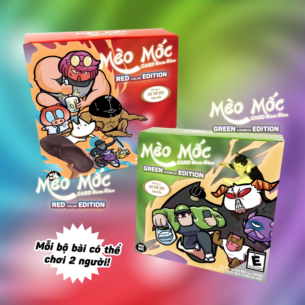 Trò chơi thẻ bài Mèo Mốc Card Battle Game - Card Bo Góc Mèo Mốc - Game ...