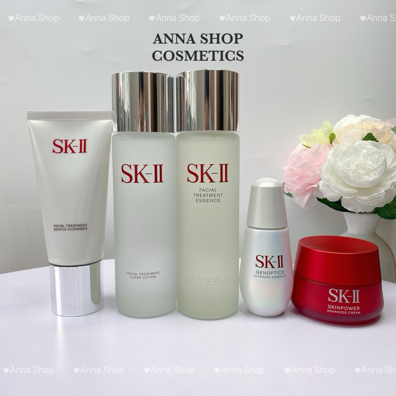 (SALE) Set dưỡng trắng kết hợp trẻ hóa da SK-II/ SK2 size lớn 5 sản ...