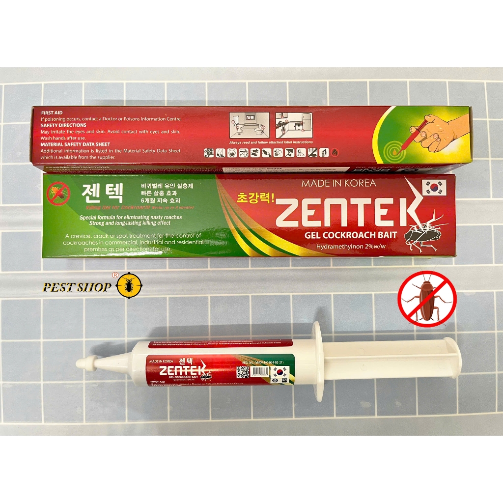 Combo 2 tuýp gel diệt gián Zentek/ keo diệt gián Hàn Quốc ( Hàn Quốc ...