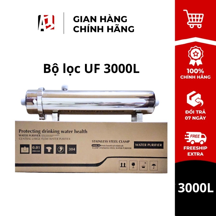 MÀNG UF LÕI SỢI PVDF 3000L/H – GIẢI PHÁP LỌC SẠCH TẠP CHẤT, VI KHUẨN ...