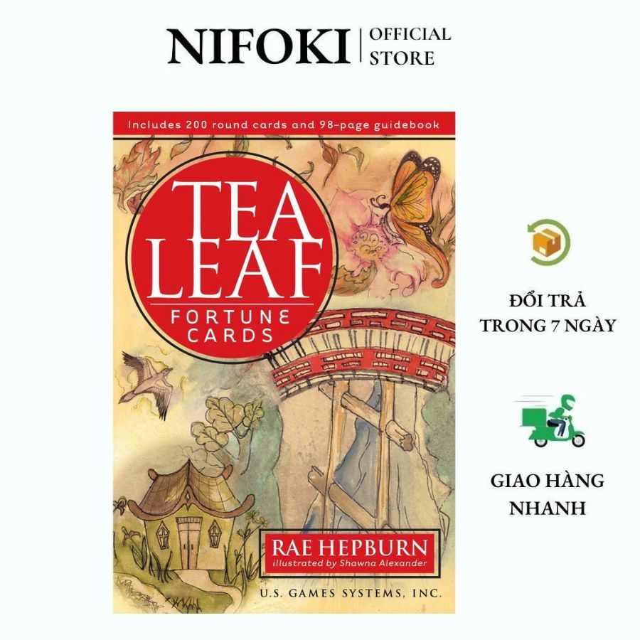 Bộ bài Tea Leaf Fortune Bài Trà Tea Leaf Cards Deck Nifoki 200 thẻ 80mm ...