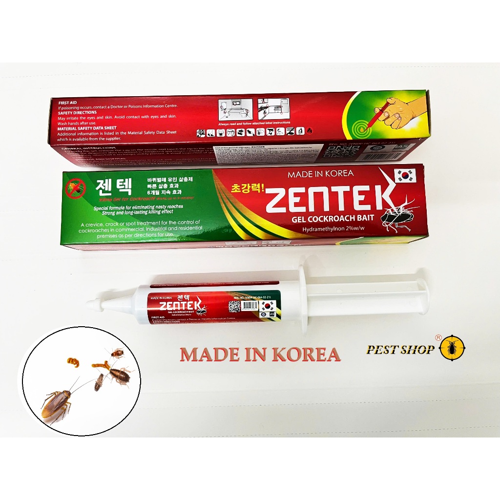 Gel Diệt Gián - Thuốc Diệt Gián - Hàn Quốc ZenTek ( Siêu Diệt Gián ...