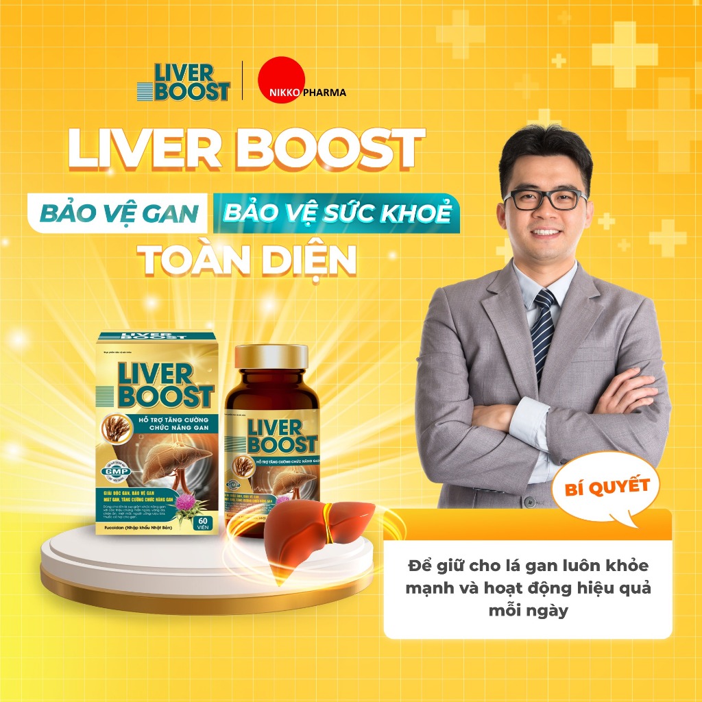 Viên thải độc Gan - Liver Boost ( hộp 60 viên) | Shopee Việt Nam