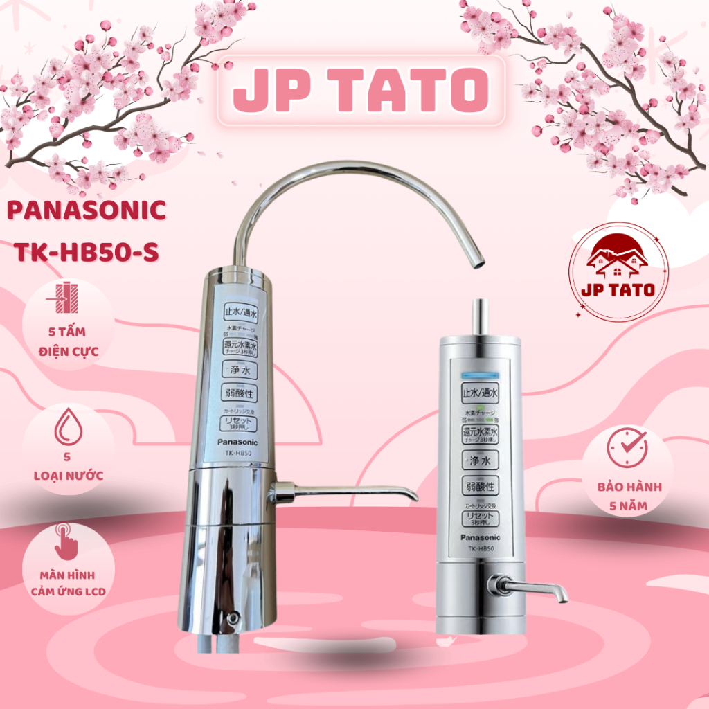 Máy lọc nước ion kiềm JPTATO Panasonic TK-HB50-S nội địa Nhật | Shopee Việt Nam