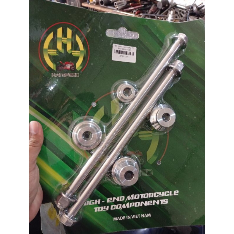 Canh bánh Inox Quantum S0 + Cốt 1 đầu có phe gài Quatum S0 đời đầu ...