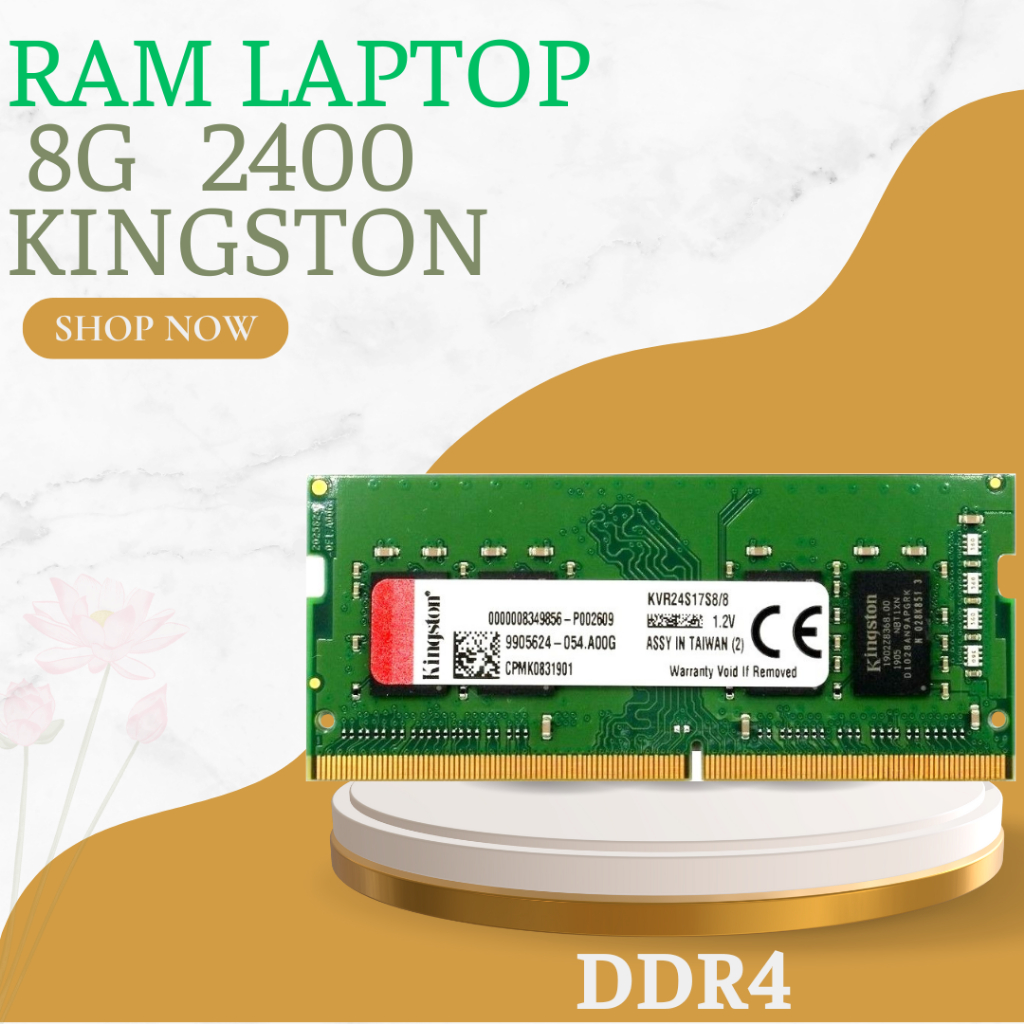 Ram Laptop DDR4 8G 2400Mhz Kingston | Shopee Việt Nam
