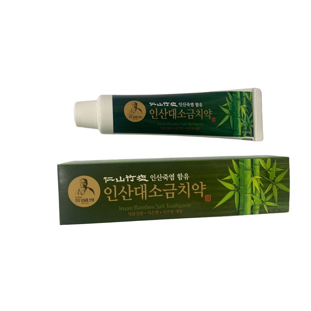 Kem Đánh Răng Muối Tre Insan - Insan Bamboo Salt Toothpaste 160G | Shopee Việt Nam