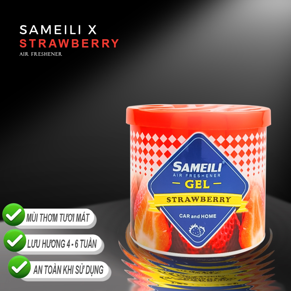 SÁP THƠM Ô TÔ & KHÔNG GIAN SAMEILI X - GEL 10 Mùi Hương Đặc Sắc [ TƯƠI ...