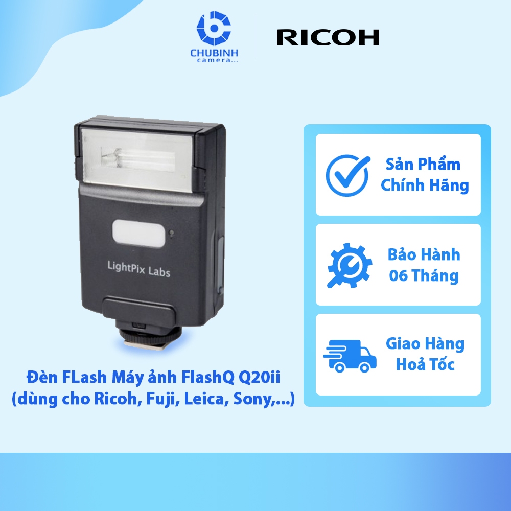 Đèn Flash LightPix Labs FlashQ Q20 III (cho máy ảnh Ricoh GR, Fujifilm, Leica, Sony,..) | Chính ...
