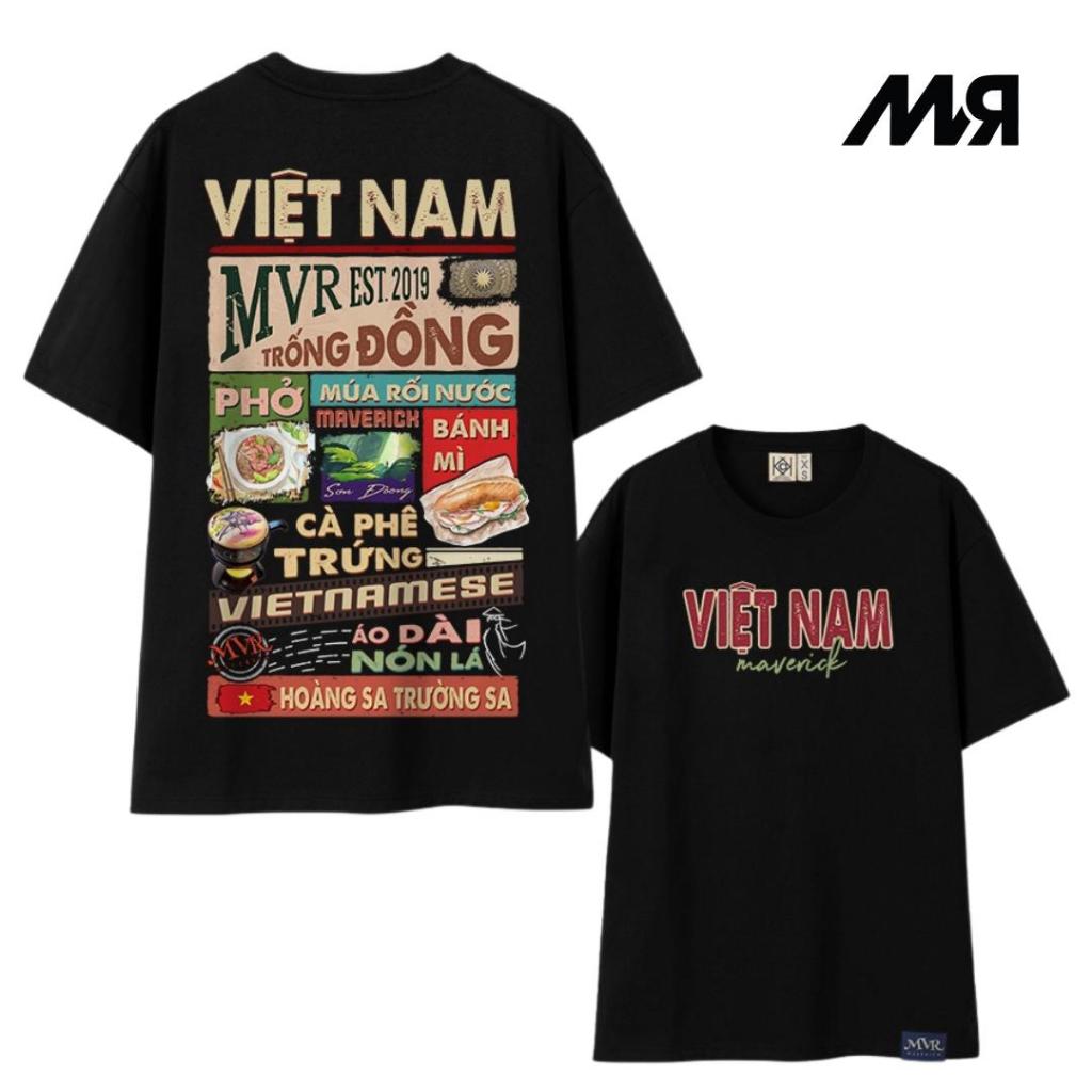 MVR ÁO THUN HƠN 63 TỈNH THÀNH -VIỆT NAM - ĐEN/ TRẮNG | Shopee Việt Nam