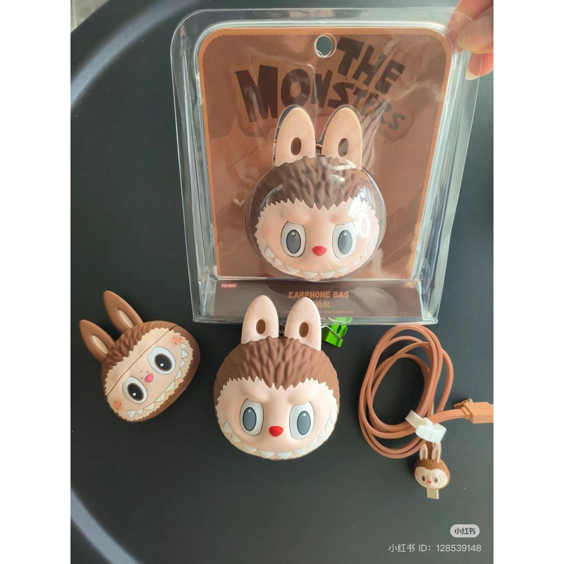 ĐẦU EARPHONE LABUBU NÂU ( CHÍNH HÃNG CÓ BILL STORE ) | Shopee Việt Nam