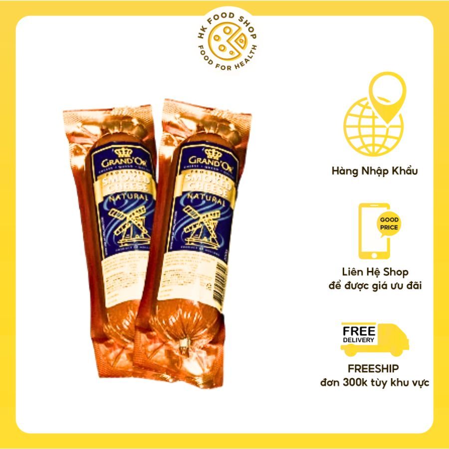 Unilac phô mai Gouda xông khói ( 200g / pack) ( date 24/04/2025 ...