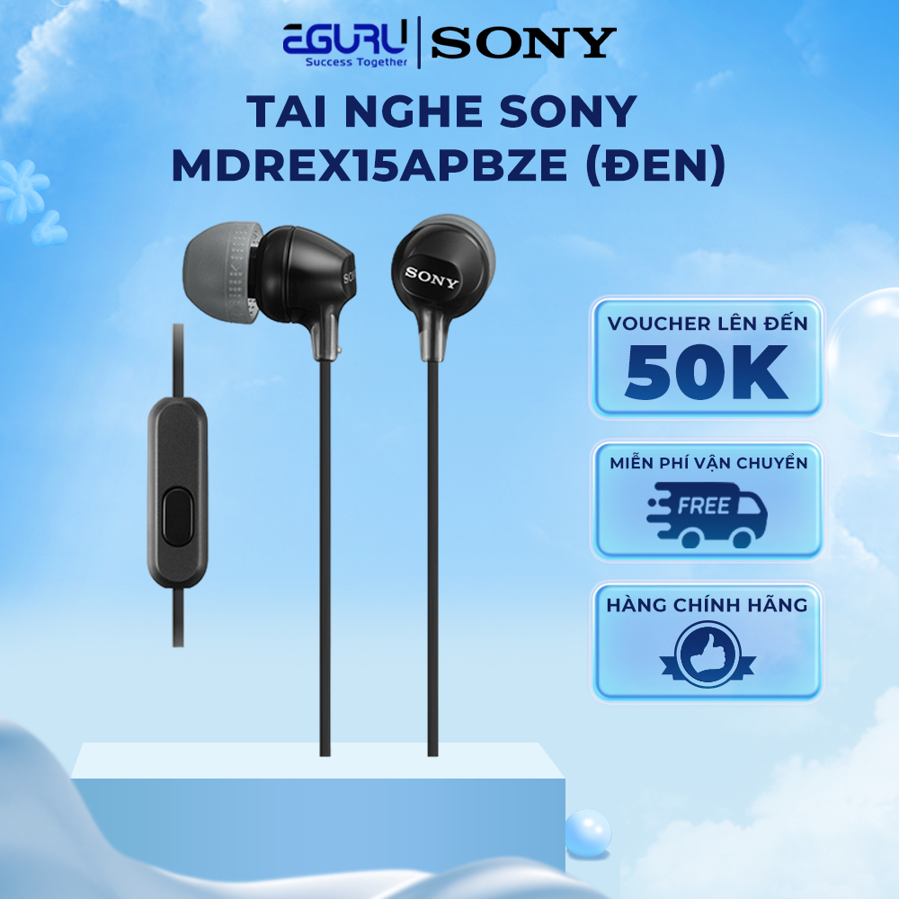 Sony MDR-EX15AP Tai nghe nhét tai có dây - Micro | Shopee Việt Nam