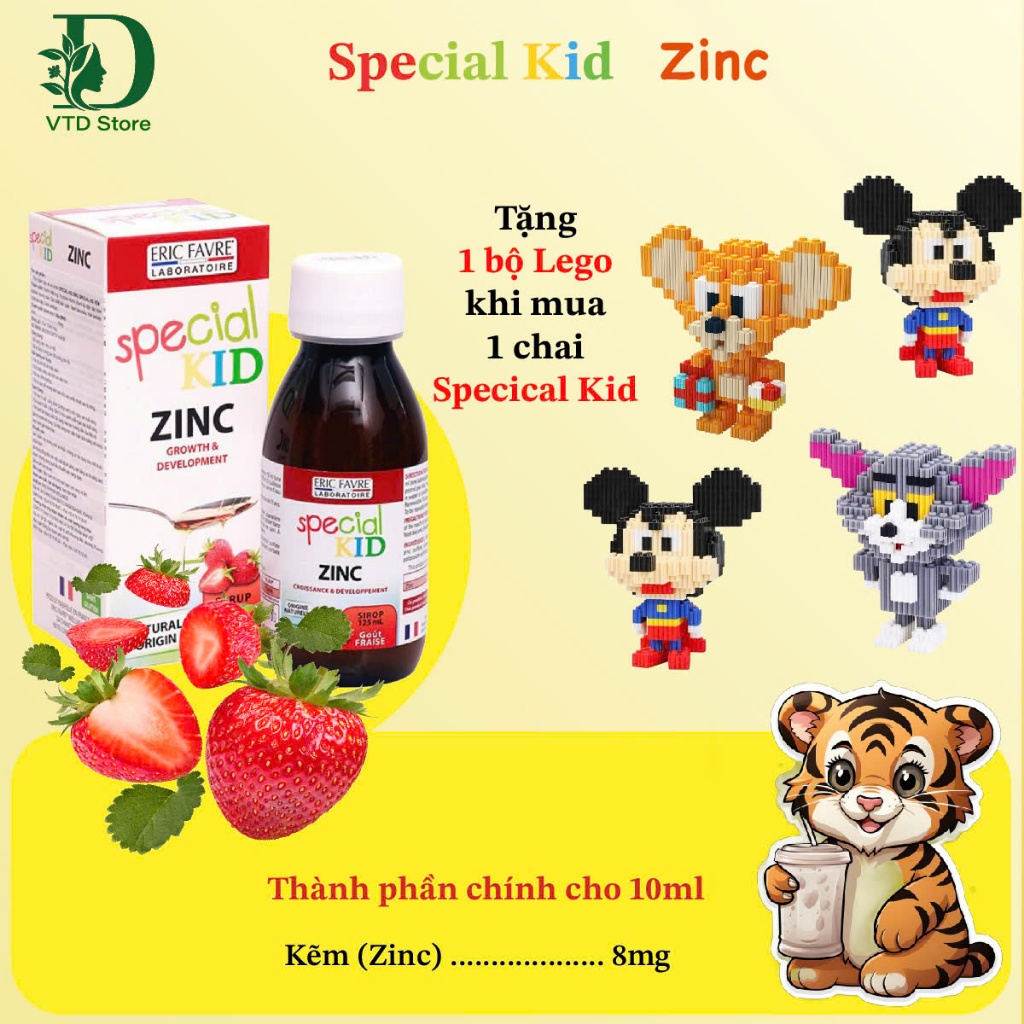 Special Kid ZinC Bổ Sung Kẽm 125ml | Shopee Việt Nam