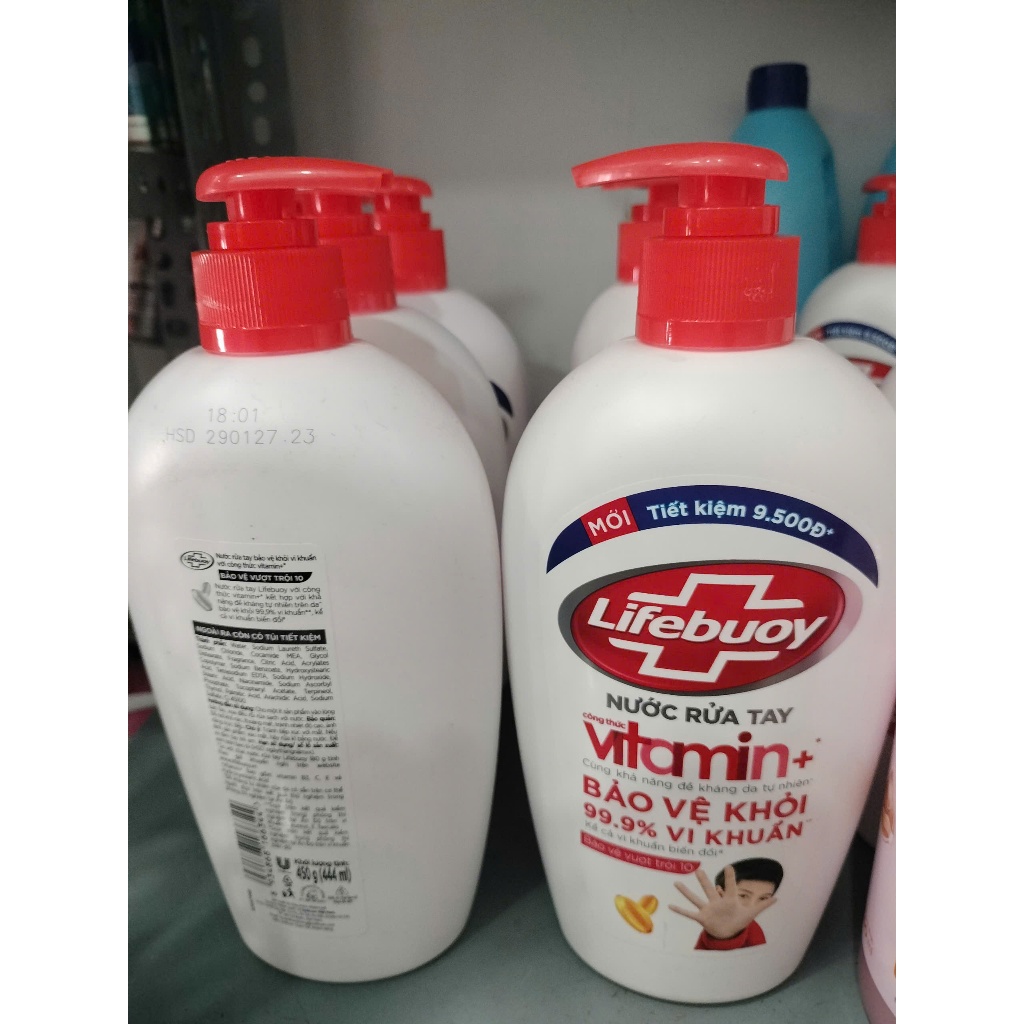 Nước rửa tay Lifebuoy chai 450ml | Shopee Việt Nam