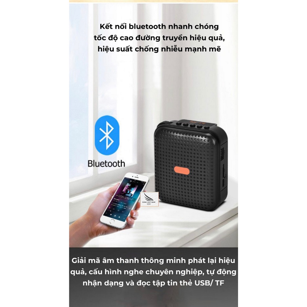 Máy trợ giảng không dây Kingphone E377 nhập khẩu cho giáo viên pin khỏe ...