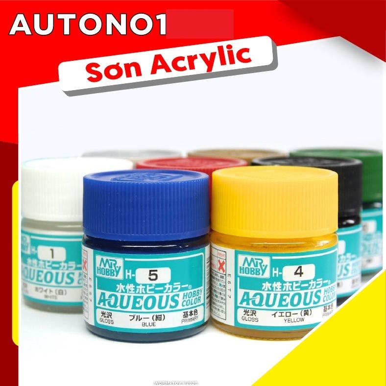 Acrylic - Aqueous( H1 ~ H94 ) sơn mô hình gốc nước Mr. Hobby - Mr.Color | Shopee Việt Nam