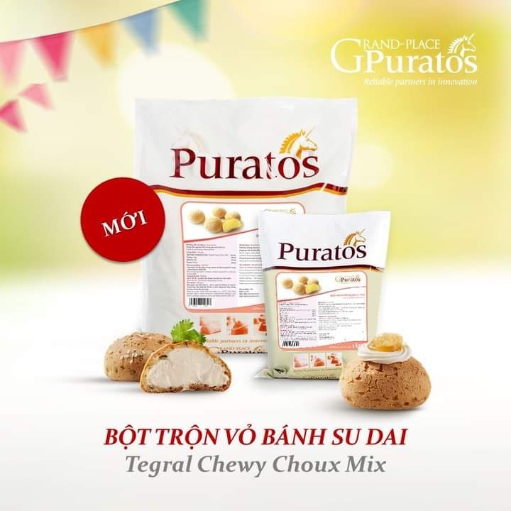 Giá Sale Bột vỏ bánh su dai Puratos gói 1kg | Shopee Việt Nam