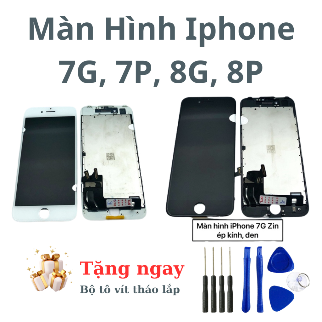 Màn Hình Thay Thế Cho Điện Thoại 7G/7P/8G/8P Bảo hành cảm ứng 1 đổi 1 trong vòng 3 tháng ...